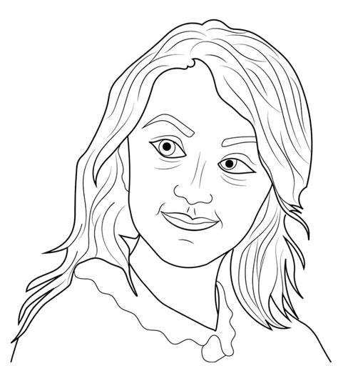 Luna Lovegood Coloring Page Download Print Or Color Online For Free
