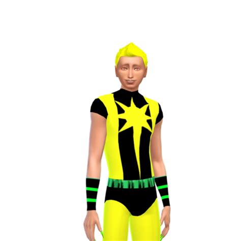 Nuclearman Nuclearboy Inspired Costume Tight For Sims The Sims Sims Loverslab