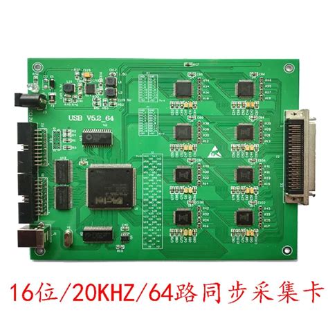 Usb Synchronous Daq Data Acquisition Card 64se 64 16 Bit Analog Inputs