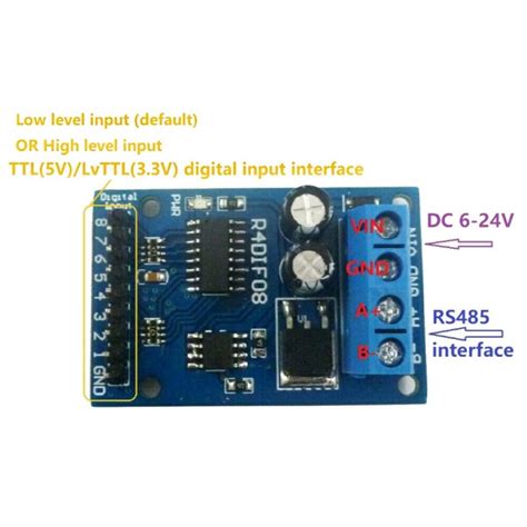 Jual Ms Diymore 8 Digital Switch Rs485 Acquisition Board Ttl Lvttl Cmos