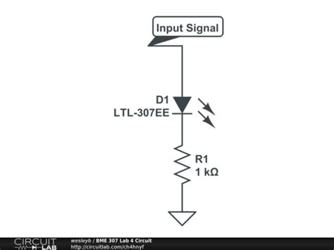 BME Lab Circuit CircuitLab
