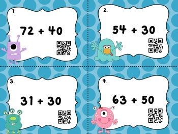 Open Number Line Addition Double Digit By Double Digit By Caitlin Kramer
