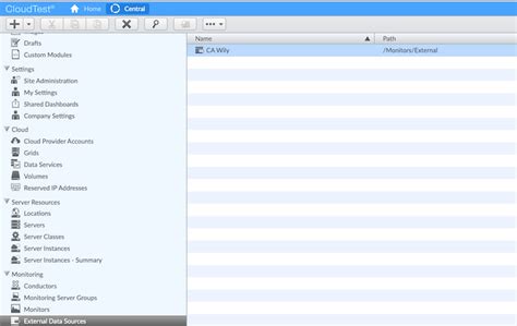 Integrating Ca Wily Introscope As An External Data Source