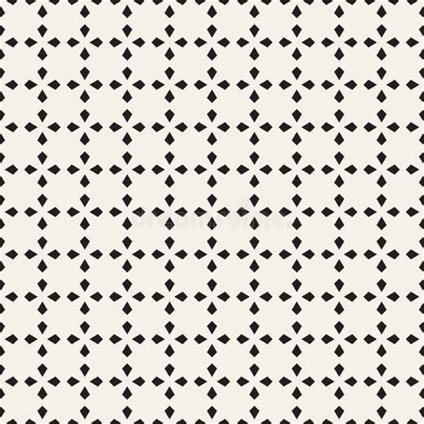 Vector Seamless Lattice Pattern Modern Stylish Texture Repeating Geometric Star Shape Tiles