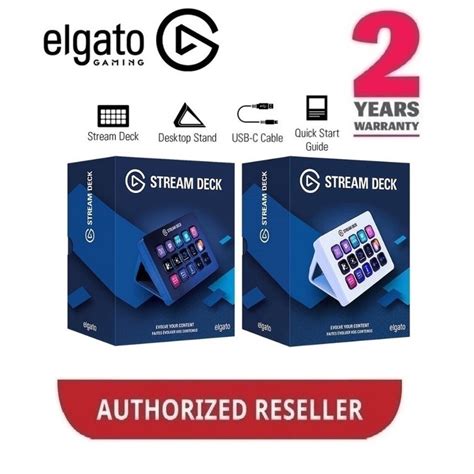 Elgato Stream Deck 6 15 32 Lcd Keys Lcd Streaming Content Controller Streamdeck [unlimited