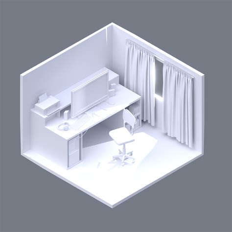 Isometric Desktop On Behance