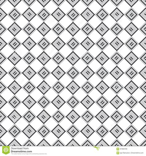 Vector Seamless Pattern Stock Vector Illustration Of Outline 97660709