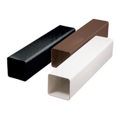 Mts Tubo Bajante Cuadrado Marron Tramo De 25 Mts Sumiseq