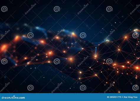 abstract network design stock illustration illustration of science