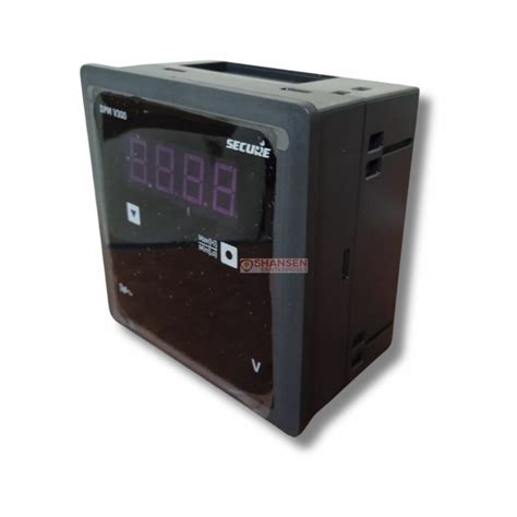 secure dpm v300 digital panel meter fuses and contactors