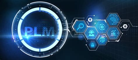 PLM Product Lifecycle Management System Technology Concept Technology Internet And Network