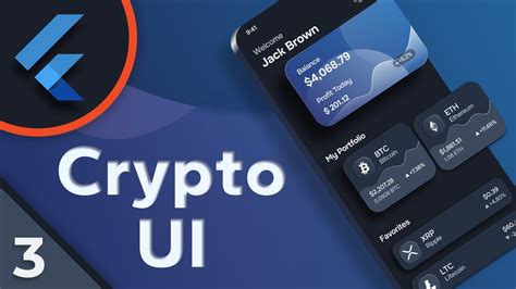 Crypto Trading Ui Part 3 Flutter Ui Speed Code Youtube