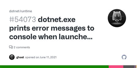 Dotnet Exe Prints Error Messages To Console When Launched With Empty DOTNET MULTILEVEL LOOKUP