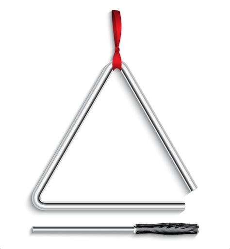 Realistic Triangle Music Illustration 51125913 Vector Art At Vecteezy