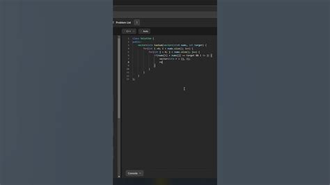 Leetcode 1 Two Sum In C Programming Cplusplus Leetcode