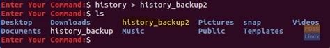 How To Backup Linux Terminal History Foss Linux