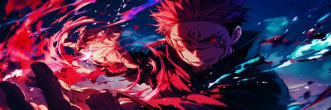 Download Sukuna Jujutsu Kaisen 4k Ultra Hd Wallpaper 10630x3543