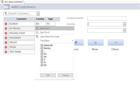 Remove Sort On Subform R Msaccess