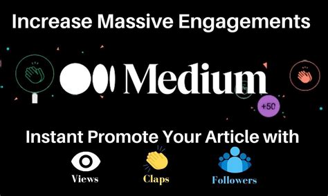 Looking To Grow Your Medium Articles Engagement By Social Media