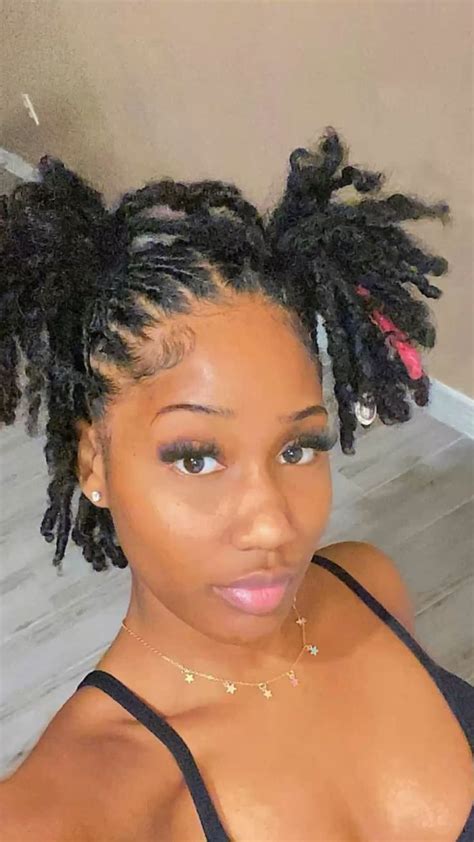 4 Loc Styles Natural Loc Styles Loc Hairstyle Ideas Short Locs Hairstyles Locs Hairstyles