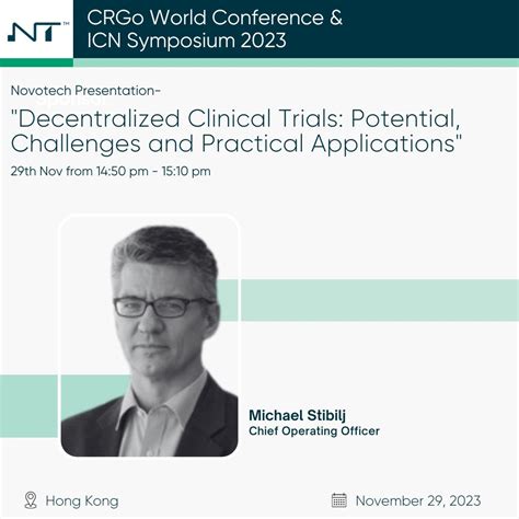 Novotech On Linkedin Crgo World Conference And Icn Symposium 2023
