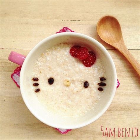 Tian Min On Instagram “hellokitty Oatmeal” Hello Kitty Cake Hello