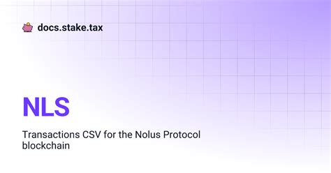 Nls Docs Stake Tax
