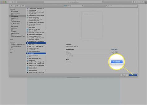 How To Combine PDF Files On Mac