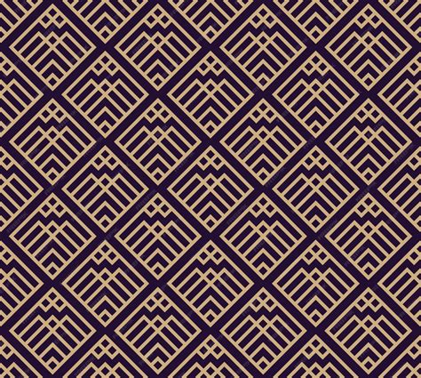 Premium Vector Vector Seamless Pattern Modern Stylish Texture Repeating Geometric Background