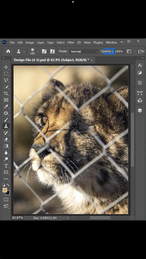easily remove fence in photoshop artofit