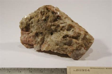 Yttrocerite With Yttrotantalite Works Mineralogical And Geological Museum