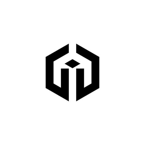 Premium Vector Monogram Cube Logo Simple Design Vector Illustration