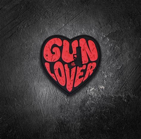 Gun Lover Pvc Morale Patch Patchops