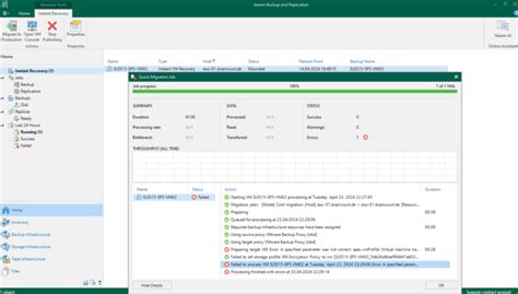 Migrate Virtual Machines Between Different Hypervisors By Using Veeam Backup And Replication