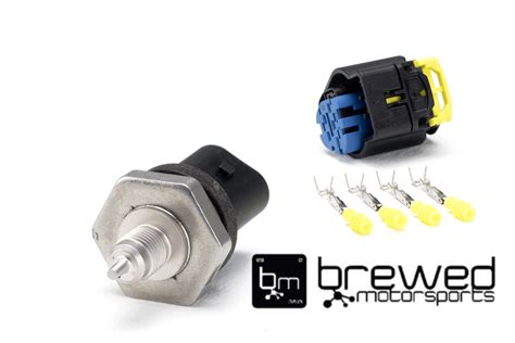 Haltech Psi Oil Fuel Pressure Temp Sensor Brewed Motorsports