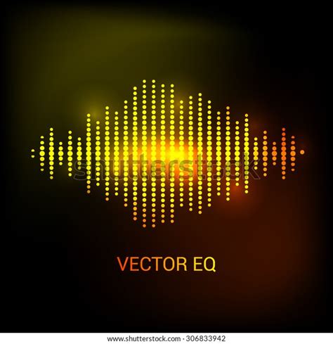 Single Colorful Eq Equalizer Element Isolated Stock Vector Royalty Free 306833942 Shutterstock