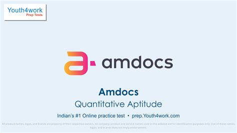 Amdocs Entrance Exam Preparation Test Series