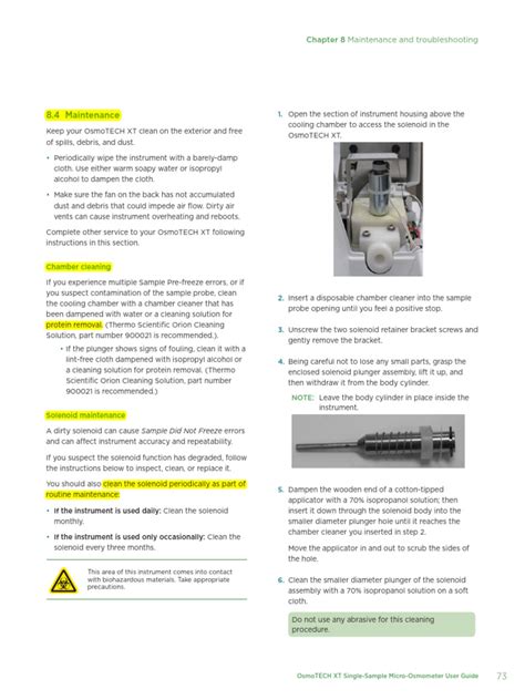 advanced instruments osmotech maintenence pdf electrical