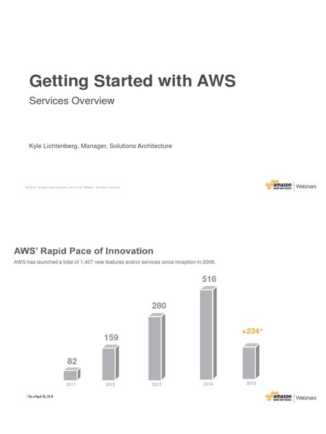 aws services overview pdf amazon web services cloud computing