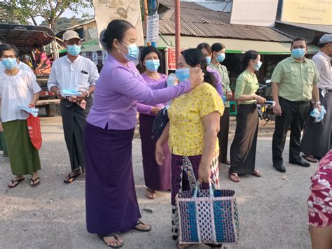 ပုဏ္ဏားကျွန်းမြို့၌ ကိုဗစ် ၁၉ ရောဂါကြိုတင်ကာကွယ်ရေးအတွက် Mask Campaign နှင့်အသိပညာပေးလုပ်ငန