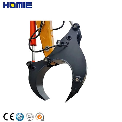 Tree Root Digger Heavy Duty Excavator Attachment For Stump Root Removal