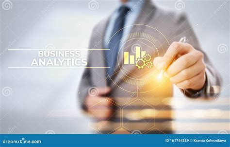 Business Analytics Intelligence Analysis Bi Big Data Technology Concept Stock Image Image Of