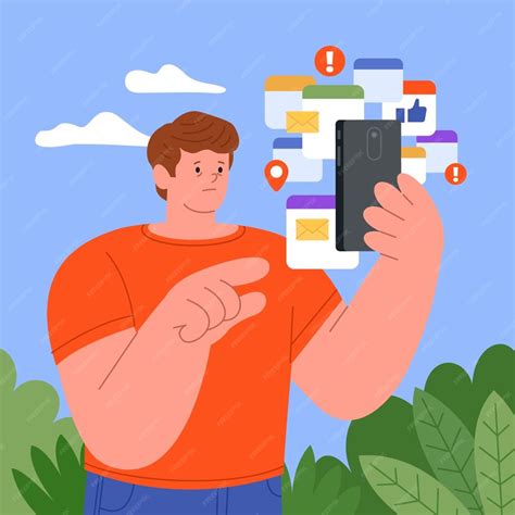 Free Vector Hand Drawn Endless Scrolling Illustration