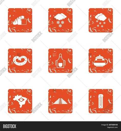 Hibernate Icons Set Image And Photo Free Trial Bigstock