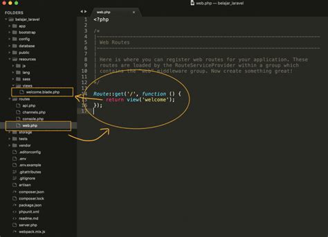 Tutorial Laravel Belajar Route Dan View Pada Laravel Malas Ngoding
