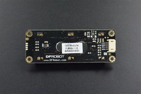 gravity i2c lcd1602 arduino lcd display grijs