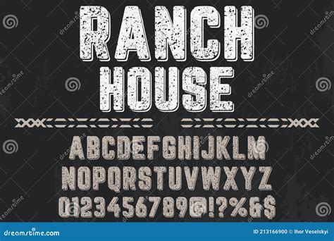 Fuente Script Tipo De Letra Vector Stock De Ilustración Ilustración