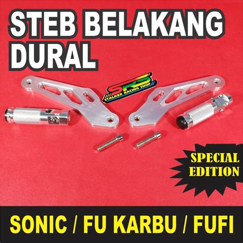 Jual Breket Dural Steb Belakang Satria Fu Fufi Sonic Dural Breket Ub Underbone Fu Fufi Sonic