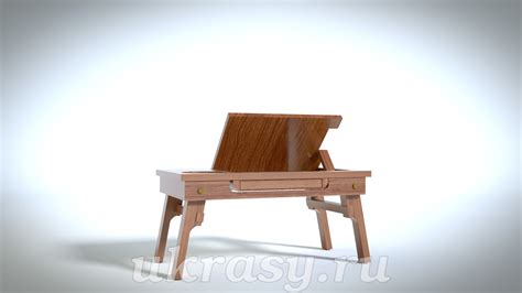 Деревянный столик под ноутбук (проект)