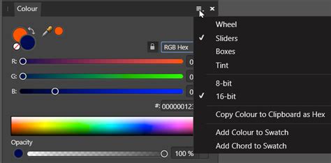 Rgb Hex Codes Affinity On Desktop Questions Macos And Windows
